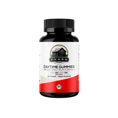Broad Spectrum Vegan CBG Daytime Gummies - PHARM CBD